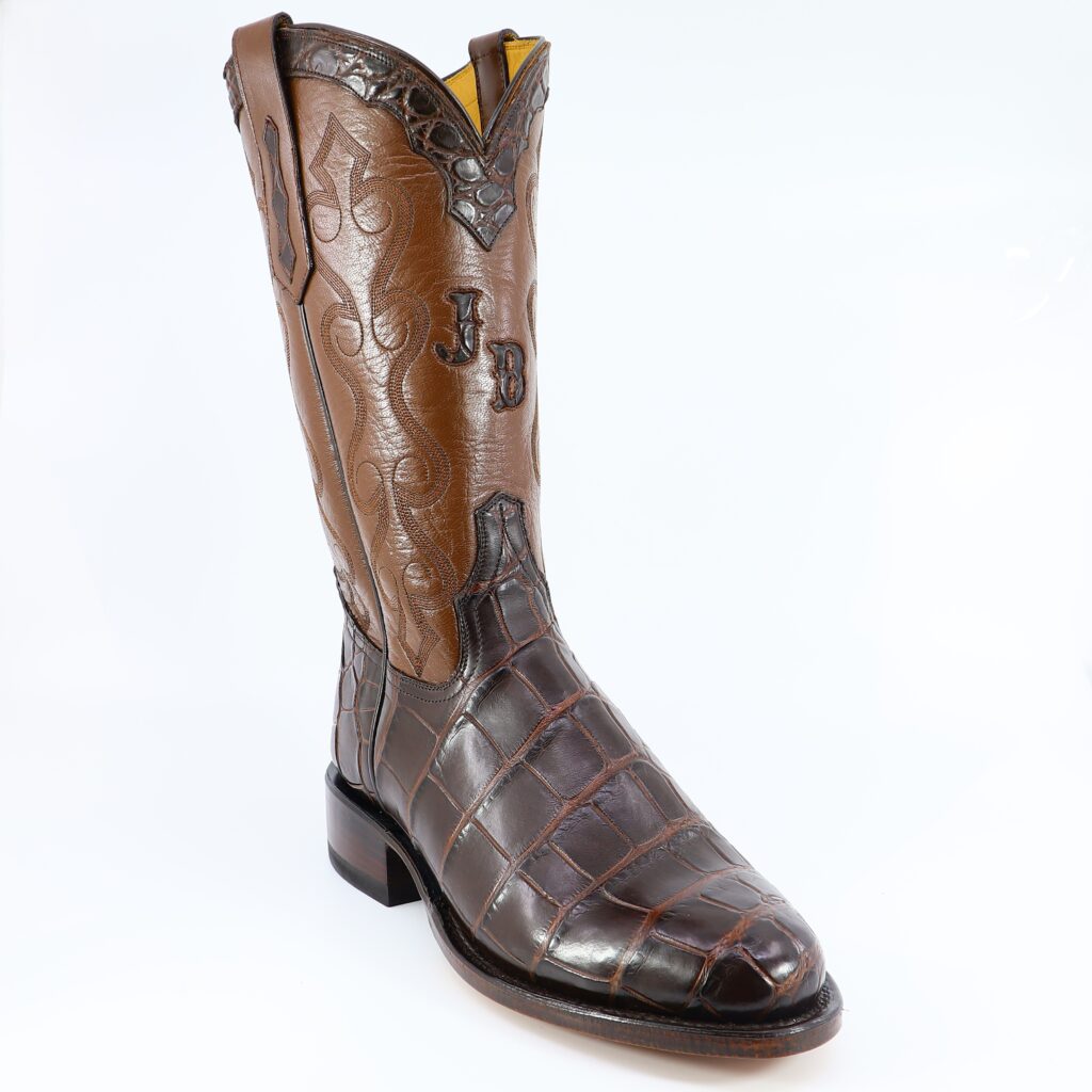 Men's Cigar American Alligator - Mandujano Custom Western Boots